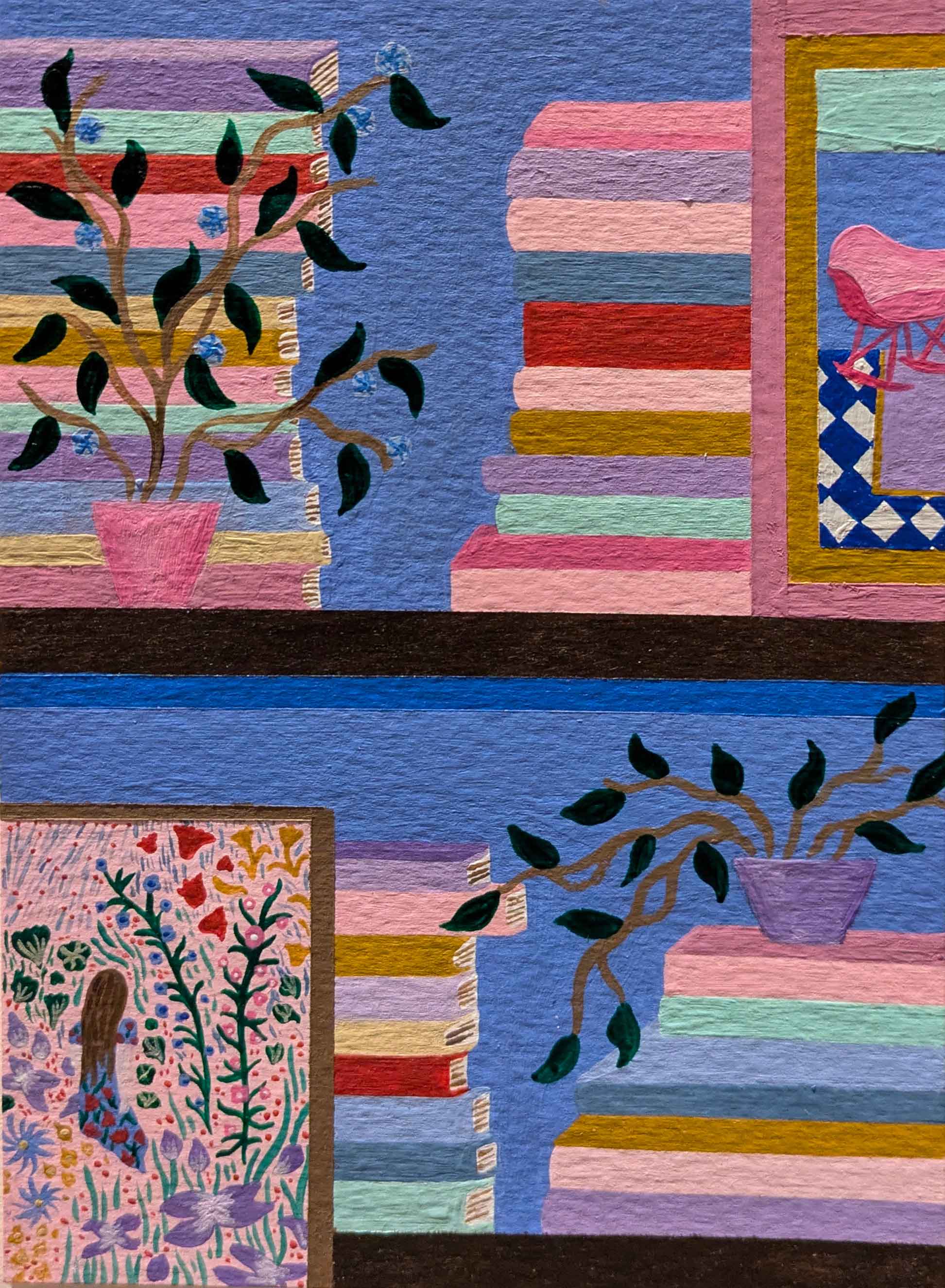 The Library (Original Artwork) – Art Friend Gallery